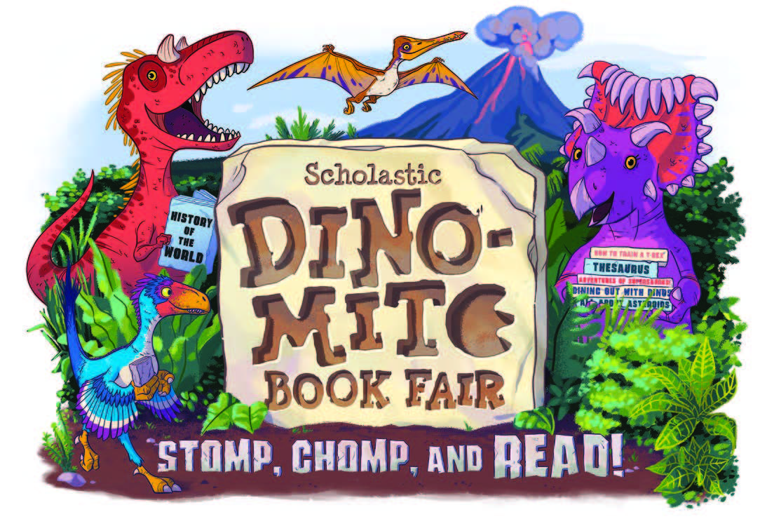 The Scholastic DINO-MITE Book Fair: Stomp, Chomp, and Read | Summit School